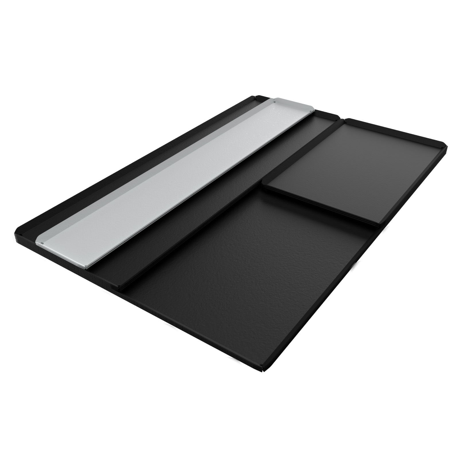 Aluminum bakery presentation tray